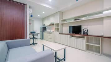 Apartamento Standard, 1 quarto | Sala de estar