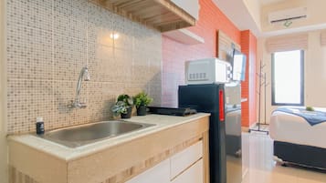Estúdio standard, 1 quarto | Cozinha privada