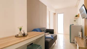 Apartamento Standard, 1 quarto | Sala de estar