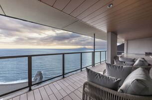 Quarto Standard, casa de banho privativa, vista para o oceano | Vista da varanda