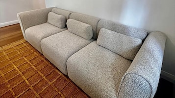 Apartamento, 3 quartos, para não fumantes | Área de estar