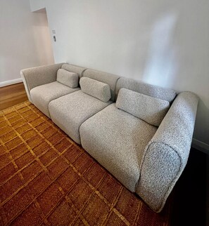 Apartamento, 3 quartos, para não fumantes | Área de estar