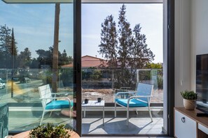 Apartamento, 1 cama de casal e sofá-cama, cozinha, Vista para a cidade | Vista da varanda