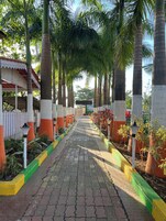 Entrada do alojamento