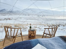 Quarto casal conforto, vista para a montanha | Vista do quarto