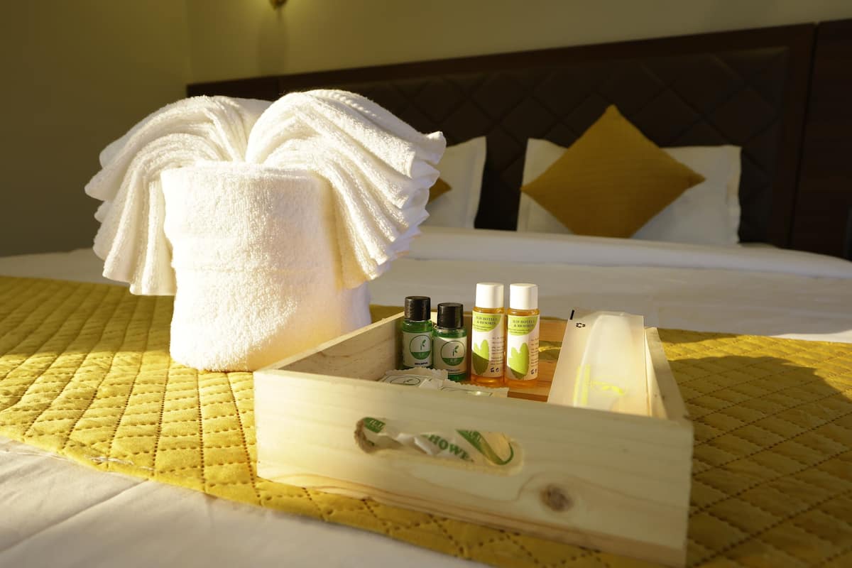 Quarto luxo, vista para a montanha | Comodidades do quarto