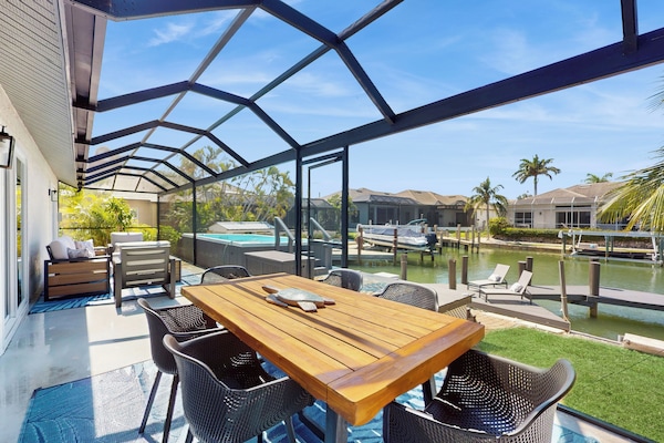 Swim Spa + Dock! Boater's Retreat On Marco Island - Marco Island, FL