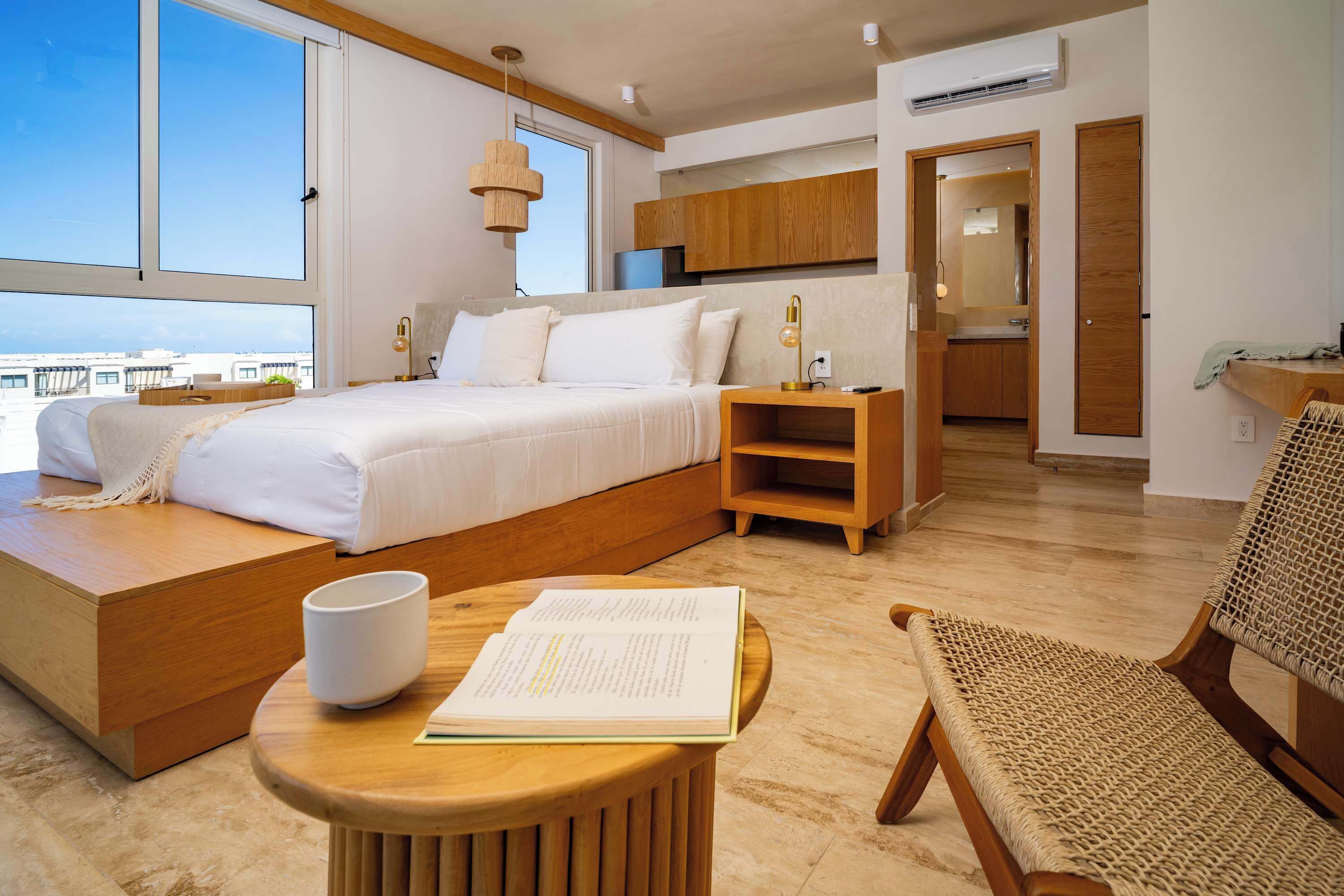 Designer Apartment With Mangrove View & Rooftop - Puerto Morelos