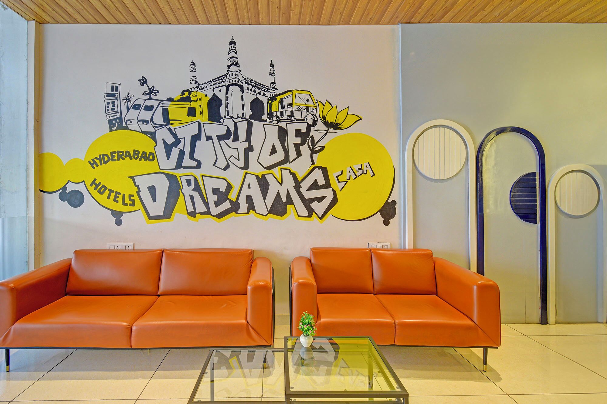 Sala de estar do lobby