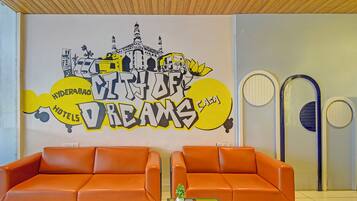 Sala de estar do lobby