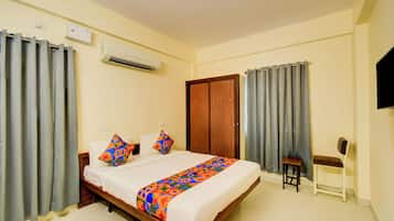 Lençóis de algodão egípcio, roupa de alta qualidade, cofre no quarto