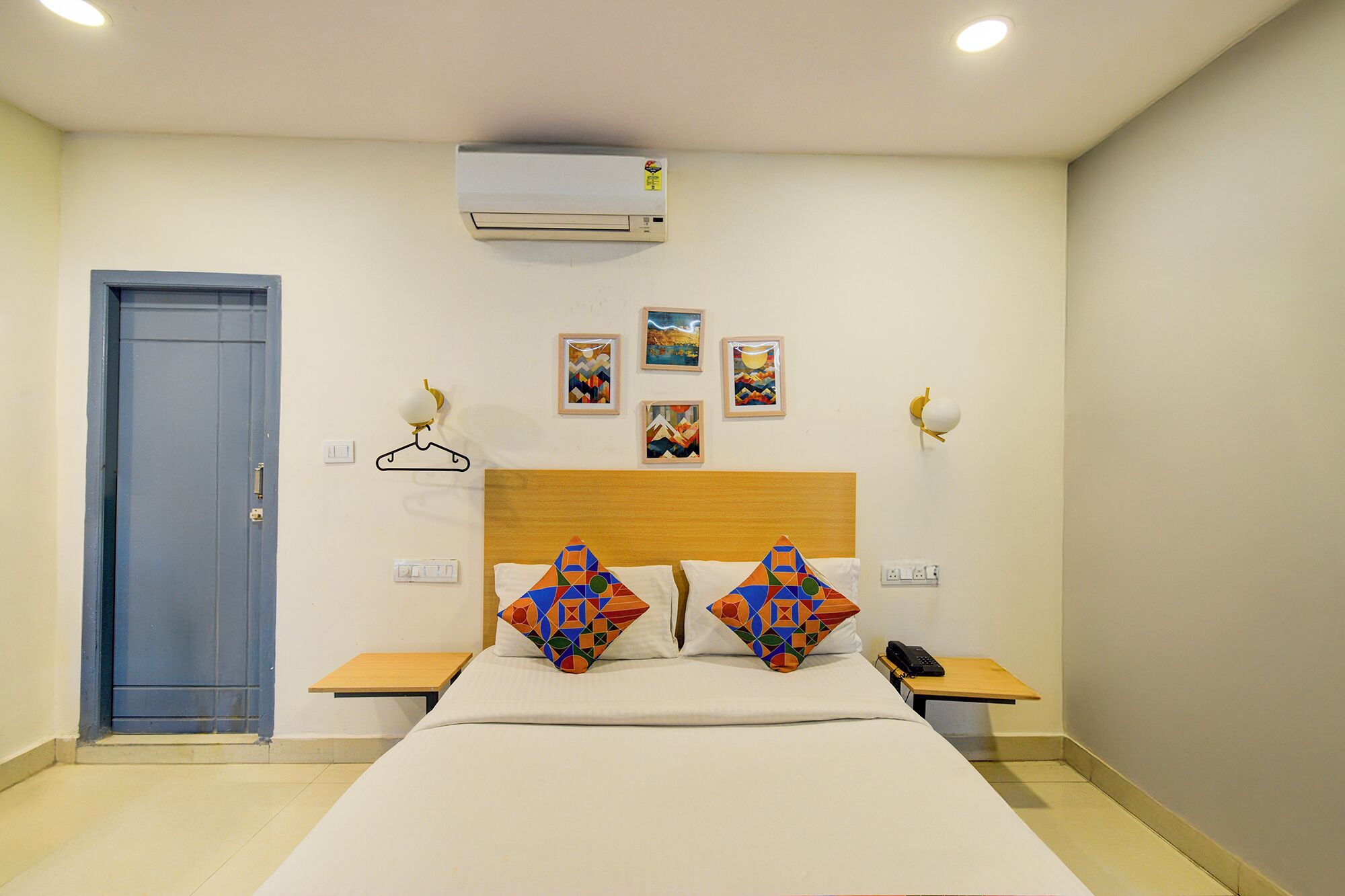 Lençóis de algodão egípcio, roupa de alta qualidade, cofre no quarto 