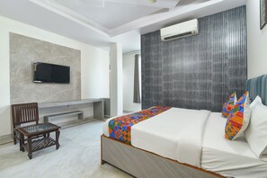 Quarto Premium | Lençóis de algodão egípcio, roupa de alta qualidade, cofre no quarto 