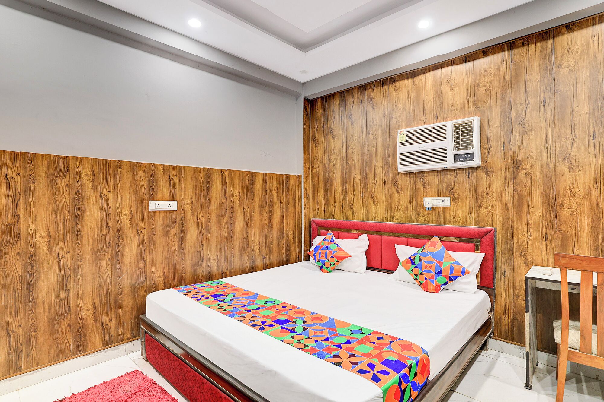 Lençóis de algodão egípcio, roupa de alta qualidade, cofre no quarto 