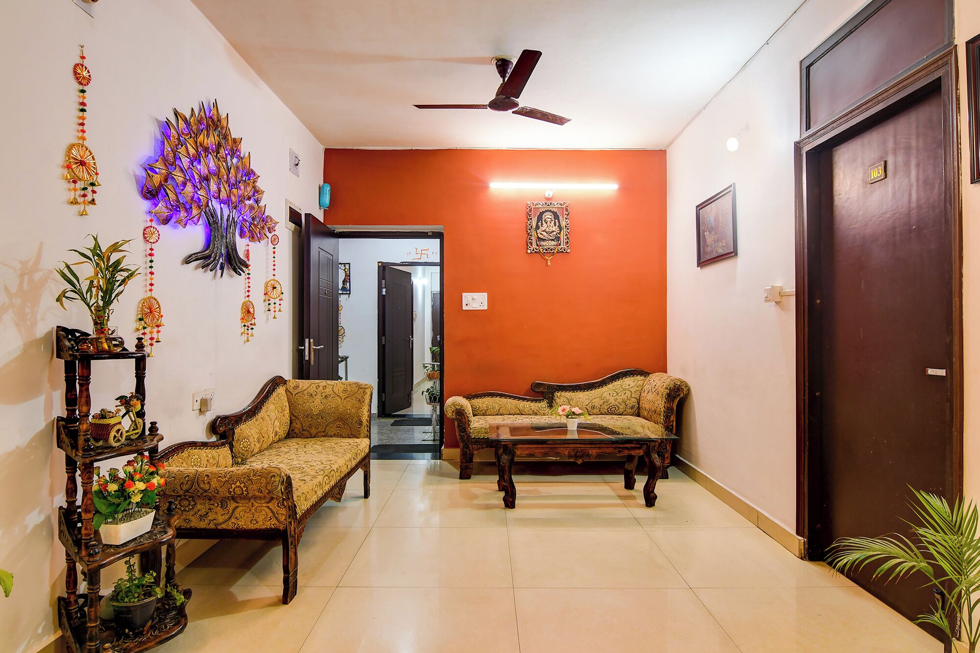 Sala de estar do lobby