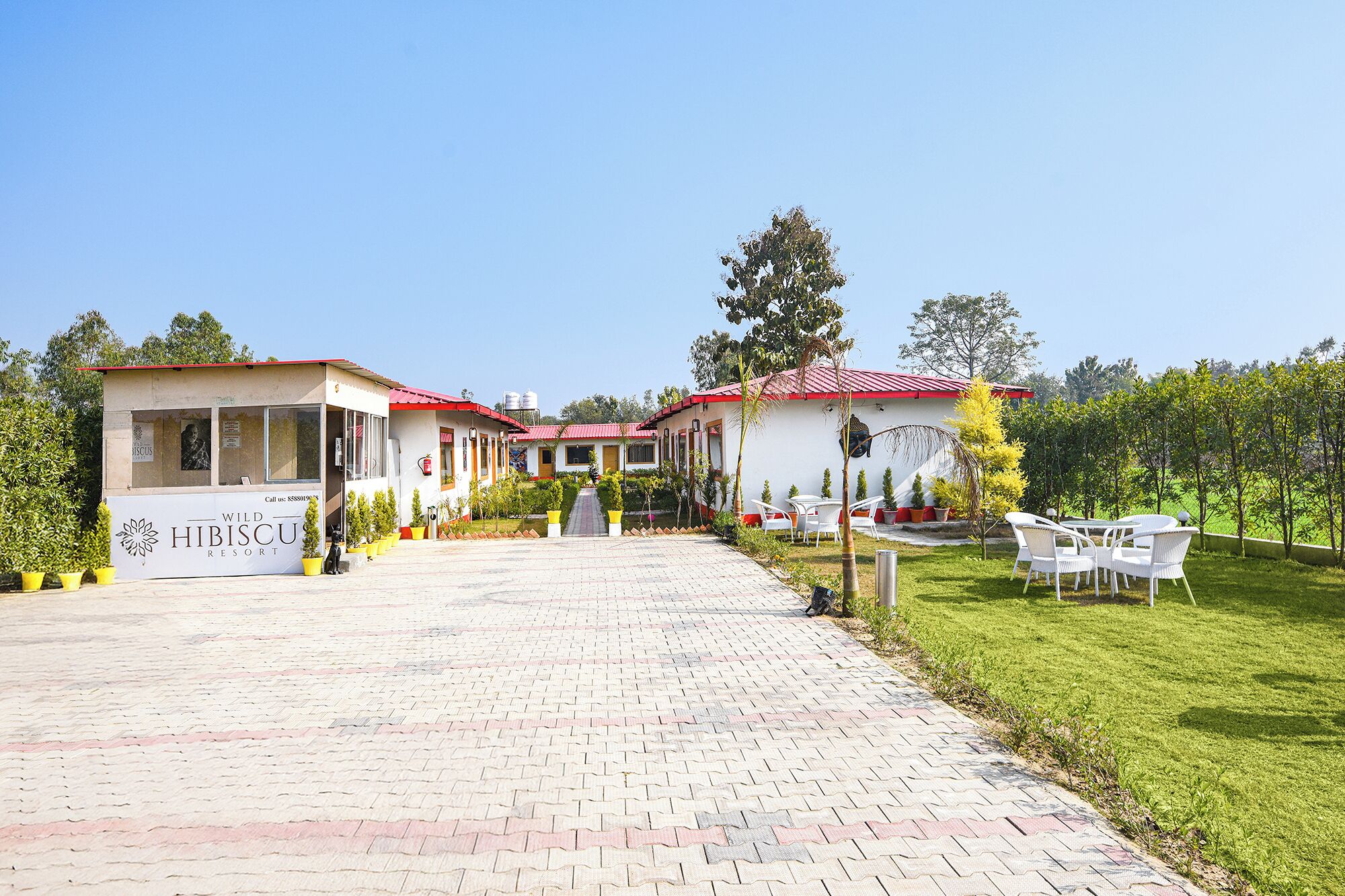 Entrada da propriedade