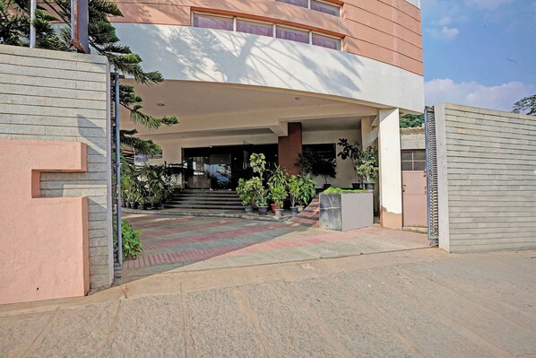 Entrada do alojamento