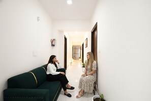 Sala de estar do lobby