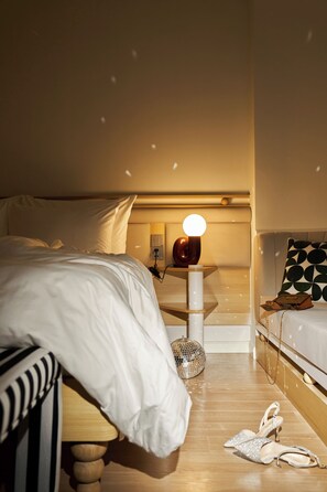 Quarto Premier, Vista para a cidade | Cofre no quarto, secretária, cortinas/cortinados opacos 