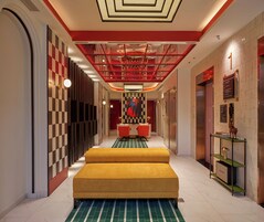 Sala de estar do lobby