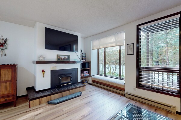 1 Br Mtn Apartment W/ Wood Fireplace & Pool - Glacier, WA