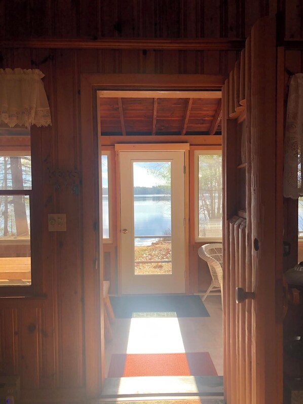 Peaceful Thomas Pond Cottage with Sandy Beach, Firepit & Lake Views ...