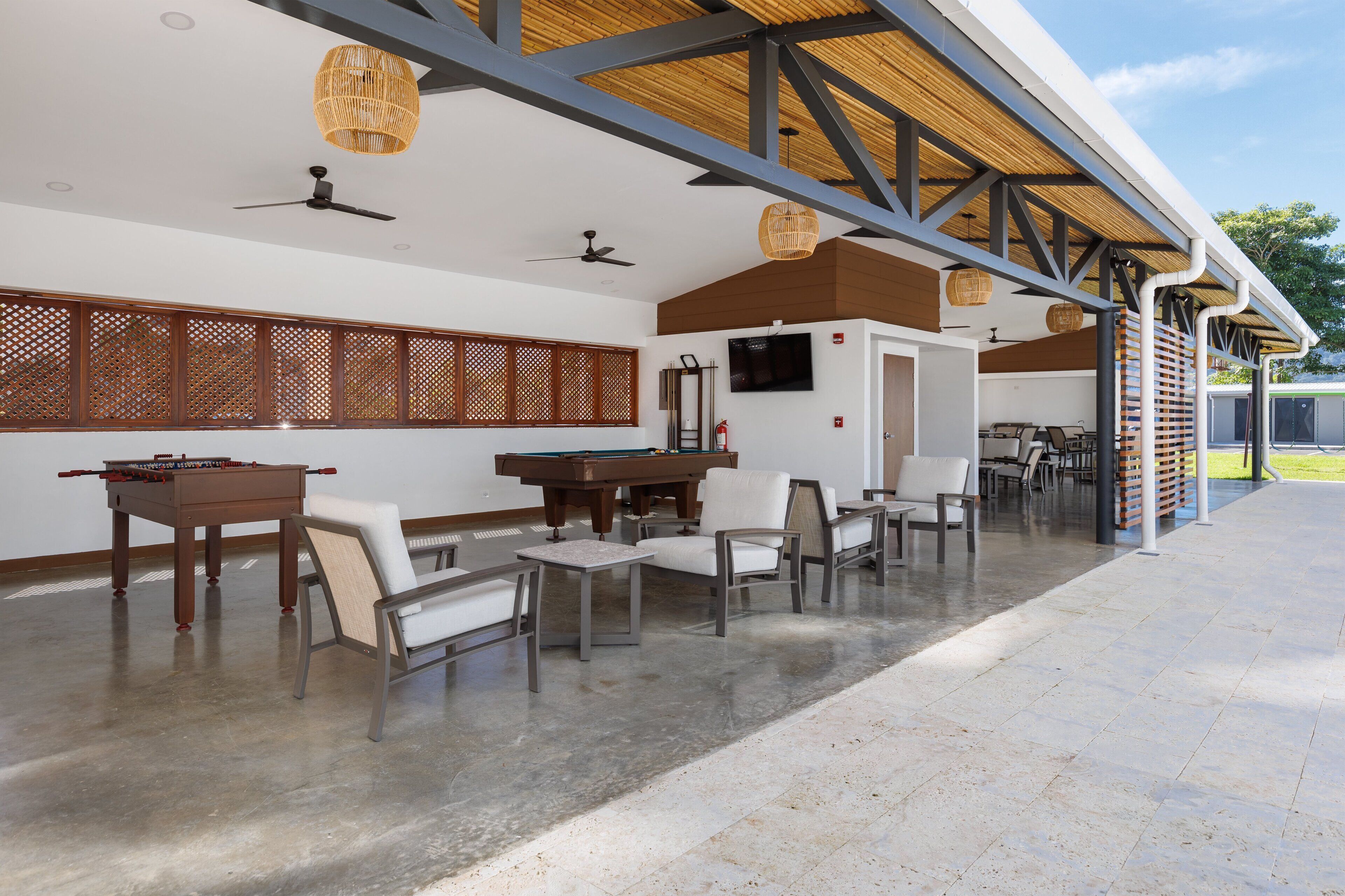 Apartamento, várias camas, varanda, vista para o oceano (Viva Jaco 1208A) | Refeições ao ar livre