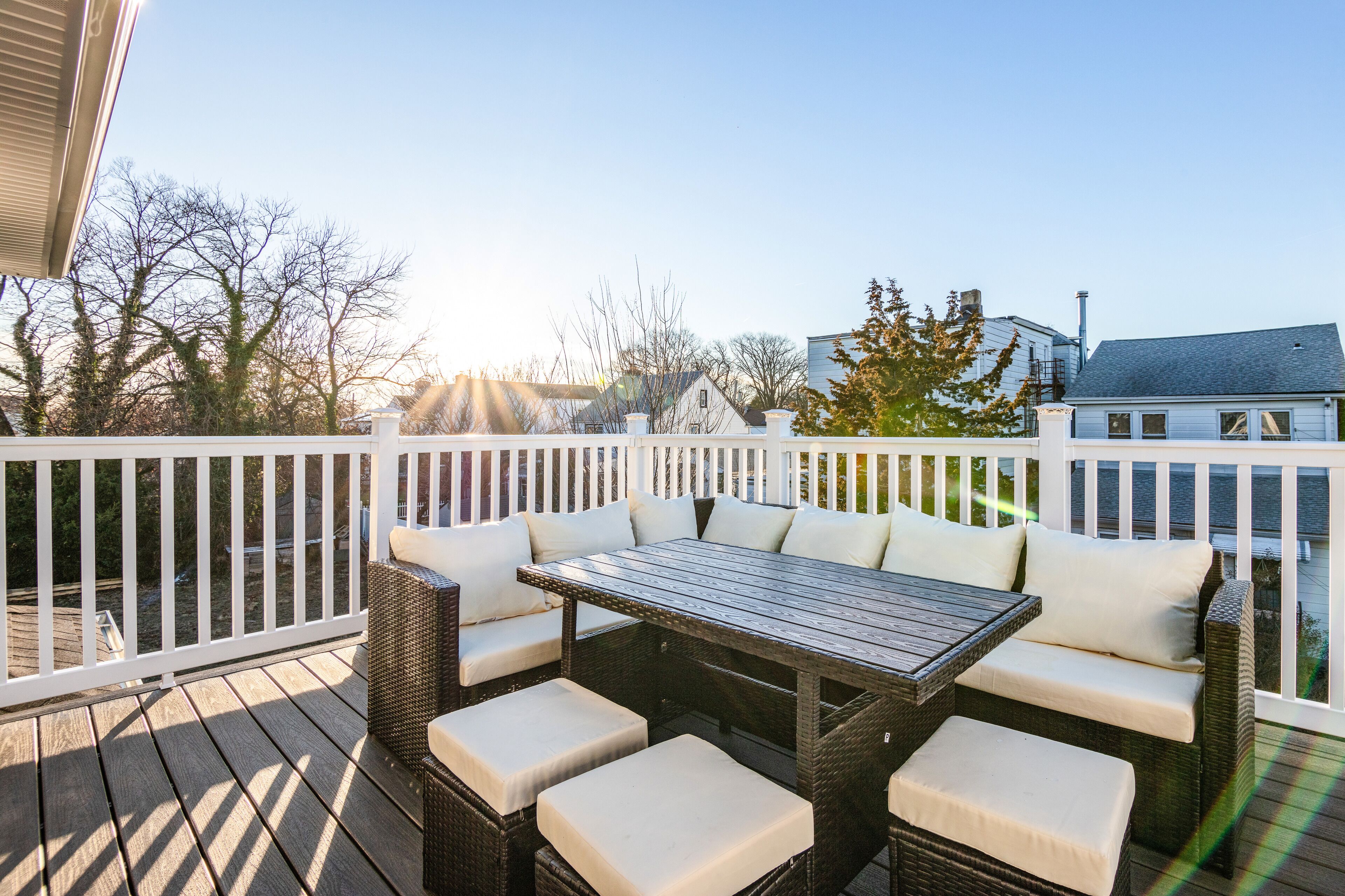 Opções para refeição ao ar livre