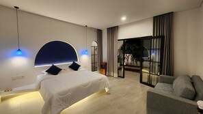 Villa Deluxe, 1 quarto, cozinha, vista para a montanha | Secretária adequada para computadores portáteis, Wi-fi grátis