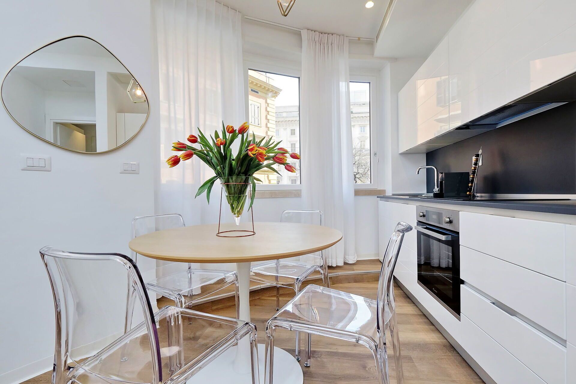 Apartamento luxo, vista para a cidade (Flavia 2) | Opções para refeição