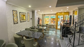 Sala de estar do lobby