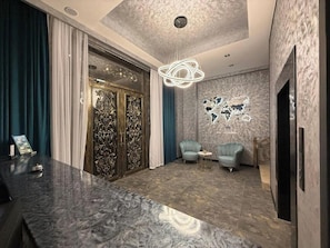 Sala de estar do lobby