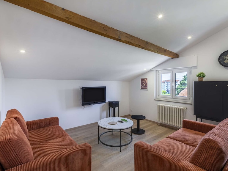 Grand Appartement Refait à Neuf Près De La Plage Avec Wifi Et Parking - Bidart