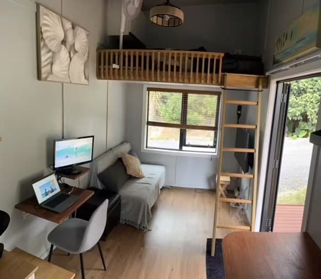 Cozy Beach Tiny House Where Tranquility And Comfort Meets Relaxed Surf Vibes - Raglan