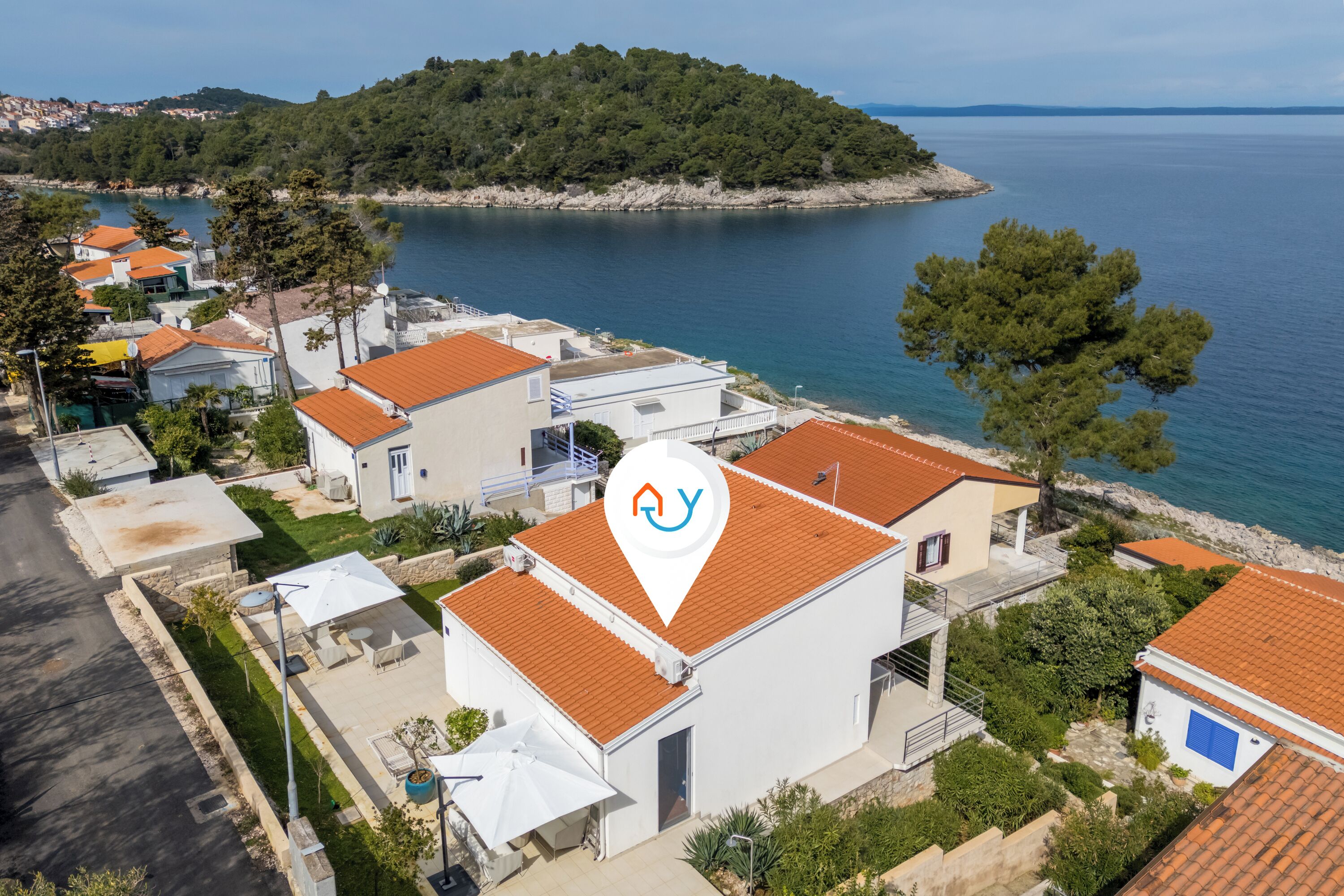 Casa família, vários quartos, de frente para o mar (Valdarke Vittorio Apartment) | Fachada