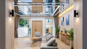 Villa, 4 quartos, fumadores, piscina privativa | Sala