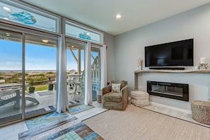 Casa de Férias, 3 quartos | Sala de estar | Smart TV