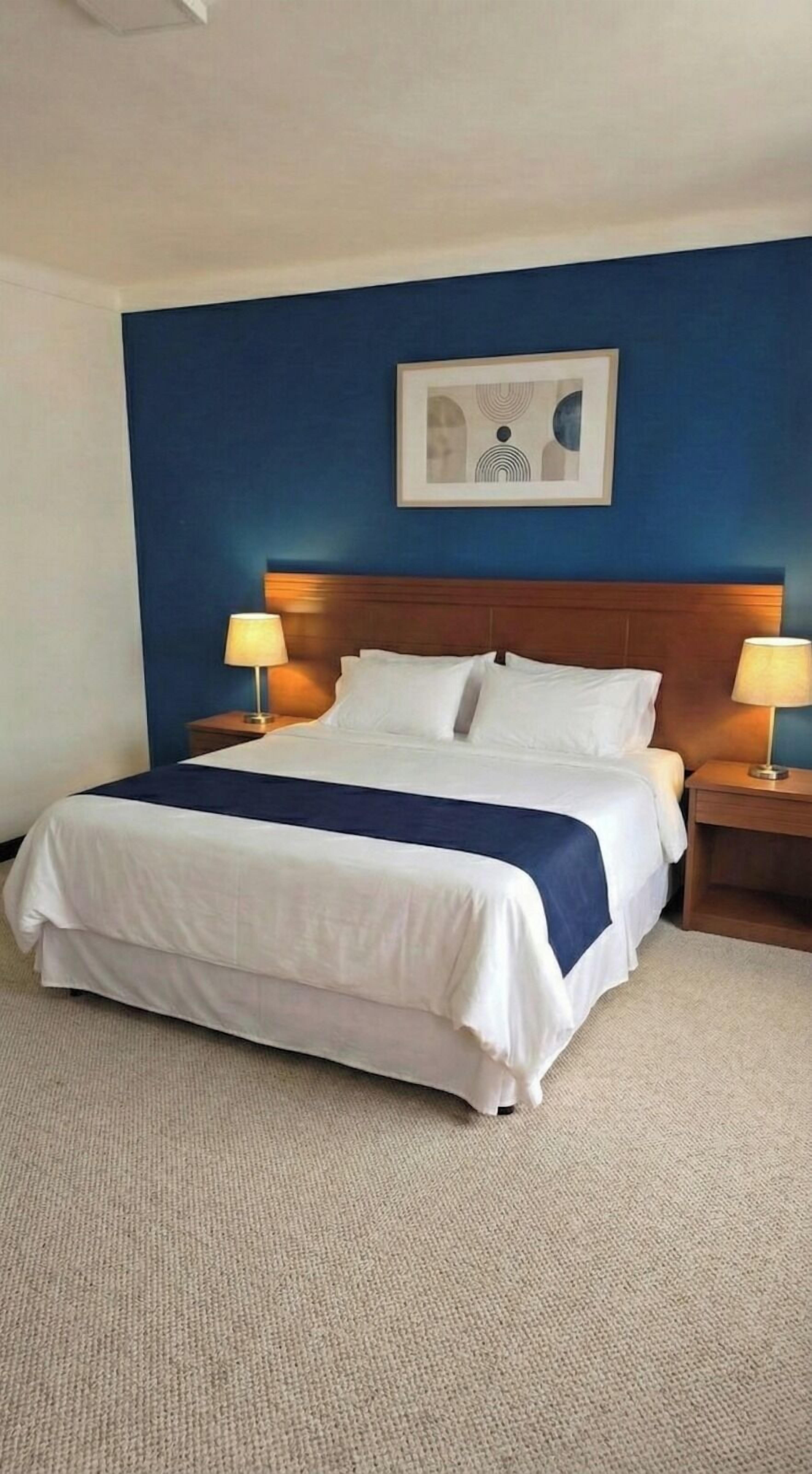 Quarto Duplo | Cofre no quarto, secretária, Wi-fi grátis 