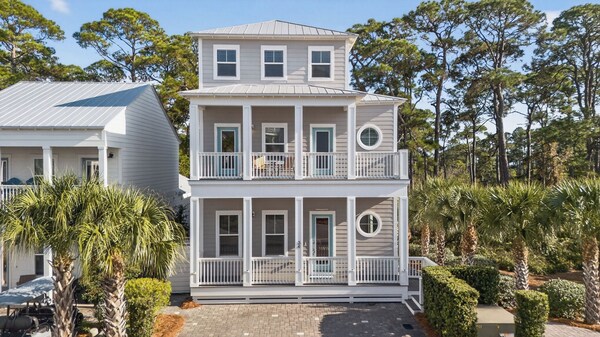 5min Walk To Dune Allen Beach Access Deck W/ Swing Charming 30a By Avantstay - Santa Rosa Beach, FL