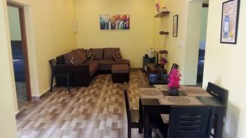 Quarto Duplo | Sala de estar