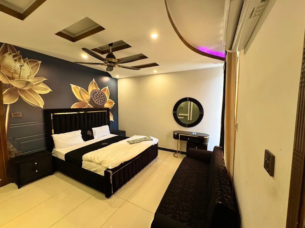 Quarto Duplo Deluxe, vista para a montanha | Quartos insonorizados, ferro/tábua de engomar, Wi-fi grátis 