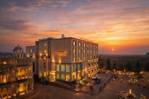 Fachada da propriedade