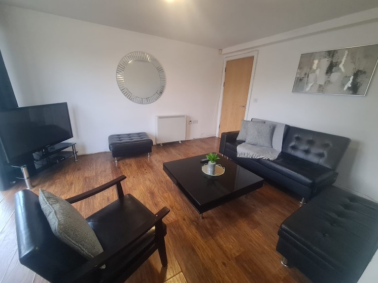 Apartamento-moderno-baño Privado-balcón-en Suite Bathroom - Newcastle upon Tyne