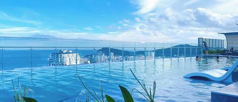 Terraço no piso superior