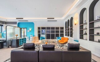 Sala de estar do lobby