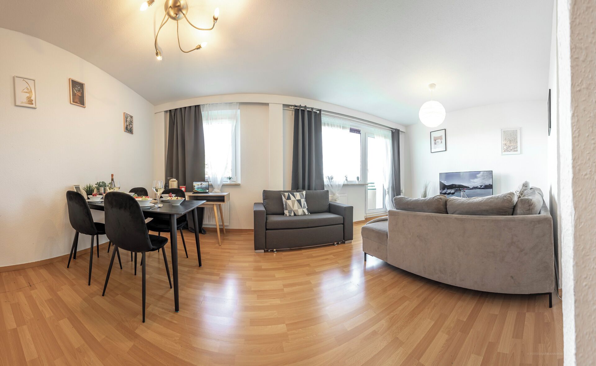 Vacation Apartment In Erfurt For 6 Guests | 2 Bedrooms, Balcony, Wi-fi - Erfurt