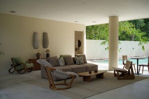 Sala de estar do lobby