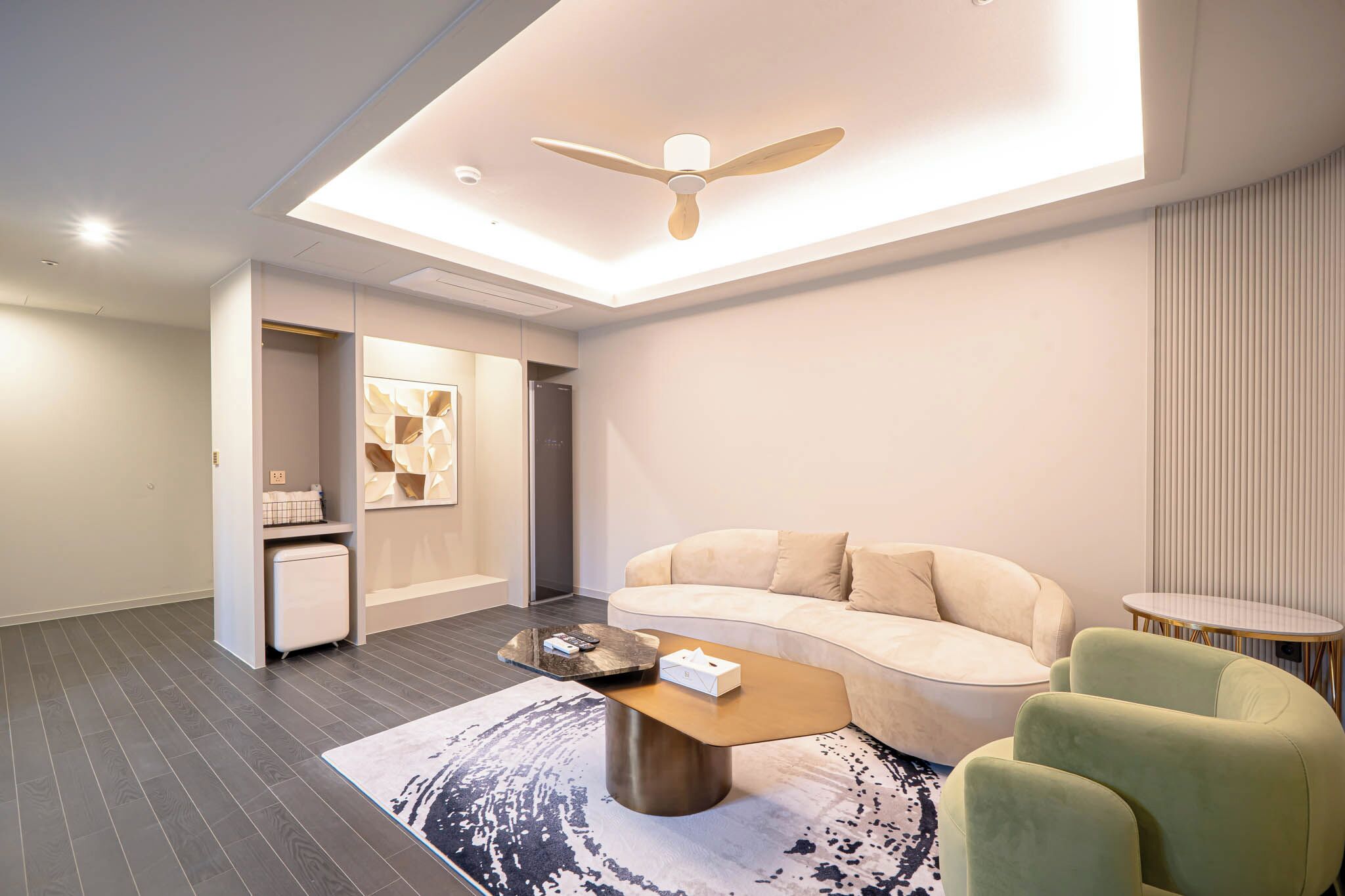 Penthouse Familiar, Vista para a cidade | Sala de estar