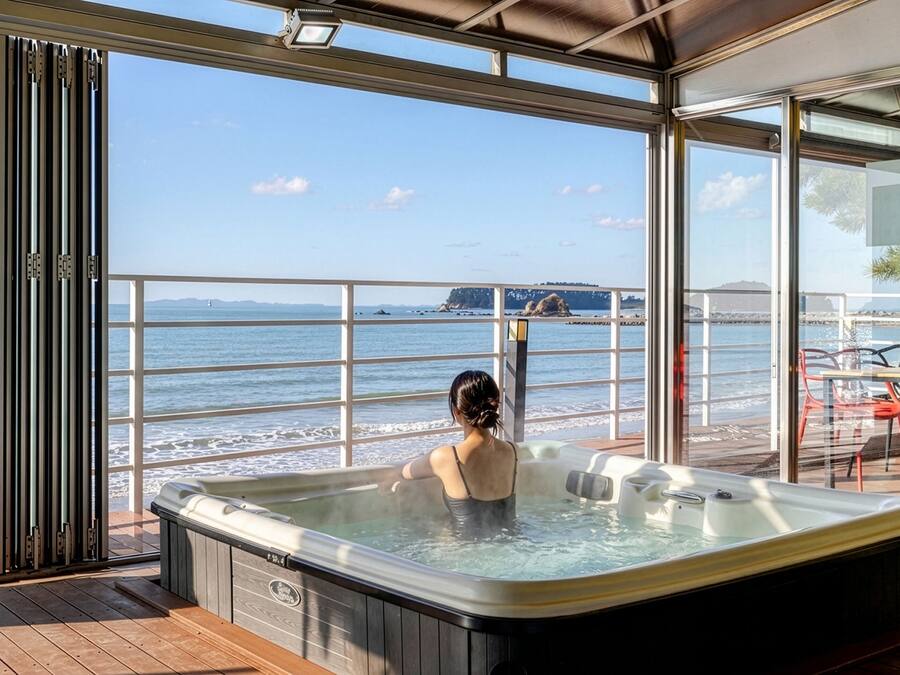 Quarto básico, 2 quartos (SONO-Private(Pool/Jet Spa/OceanView)) | 1 quarto, Wi-Fi de cortesia