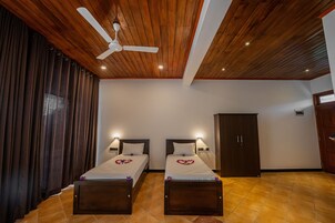 Quarto Duplo Superior, pátio, vista para a piscina
